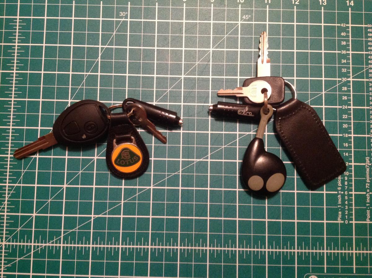 S1 Elise Key With Integrated Cobra Alarm Fob - Technical Talk ...