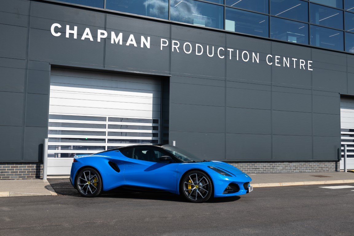 Lotus officially opens all-new sports car manufacturing facility at ...