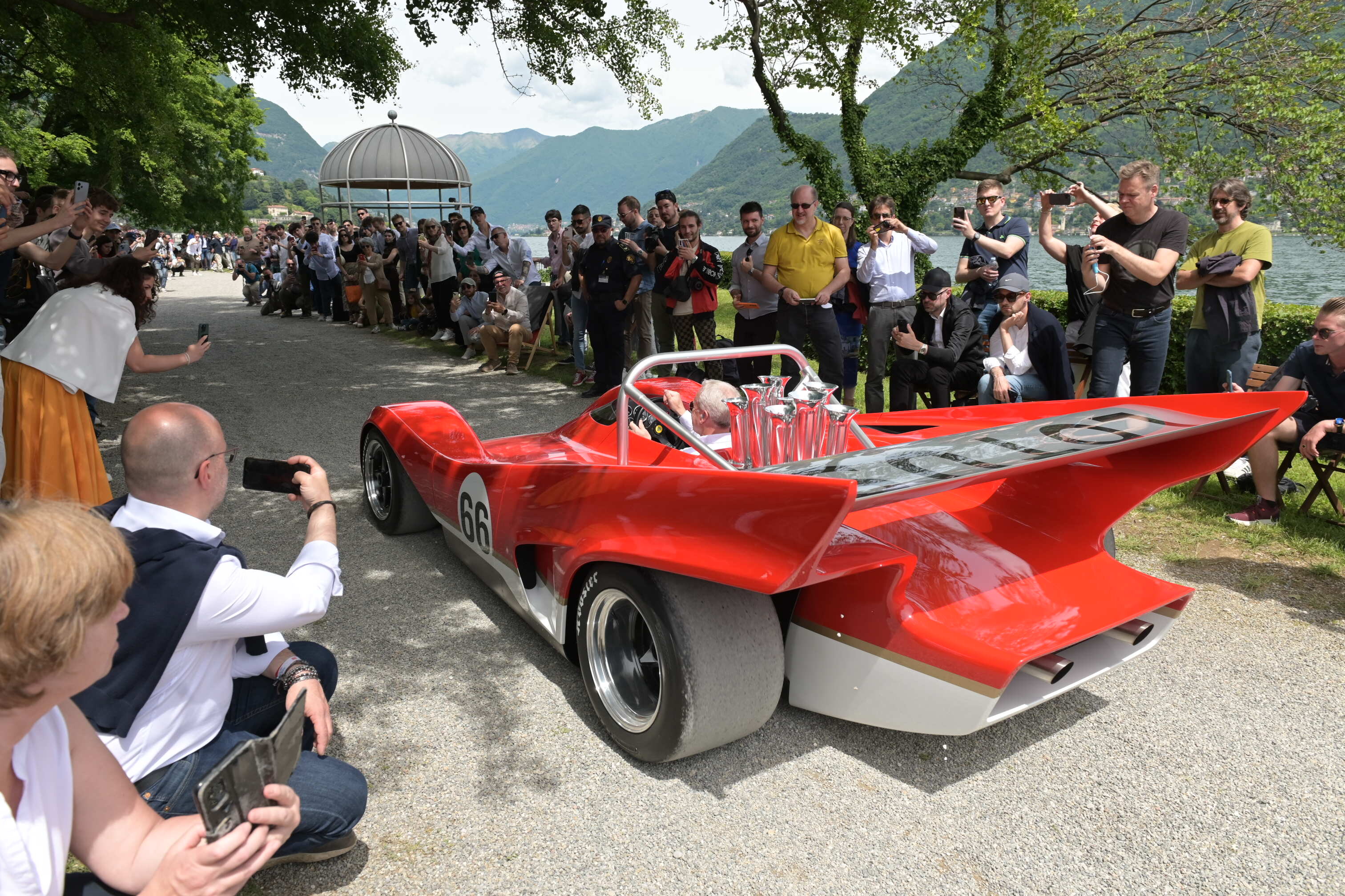 Lotus Type 66 makes European debut at iconic Concorso d'Eleganza Villa ...